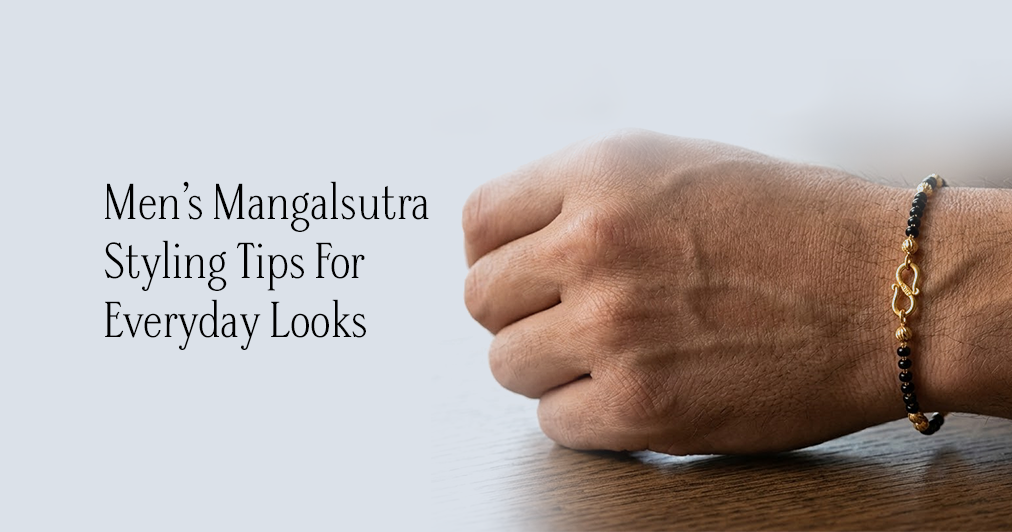 Men’s Mangalsutra Styling Tips For Everyday Looks | DiAi Designs