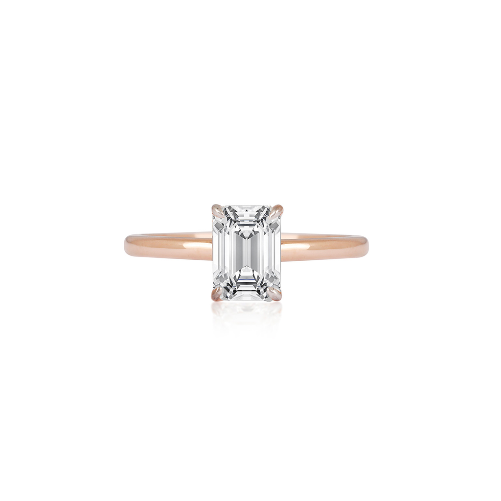 Buy Lab-Grown Classic Emerald Ring Online at DiAi Designs